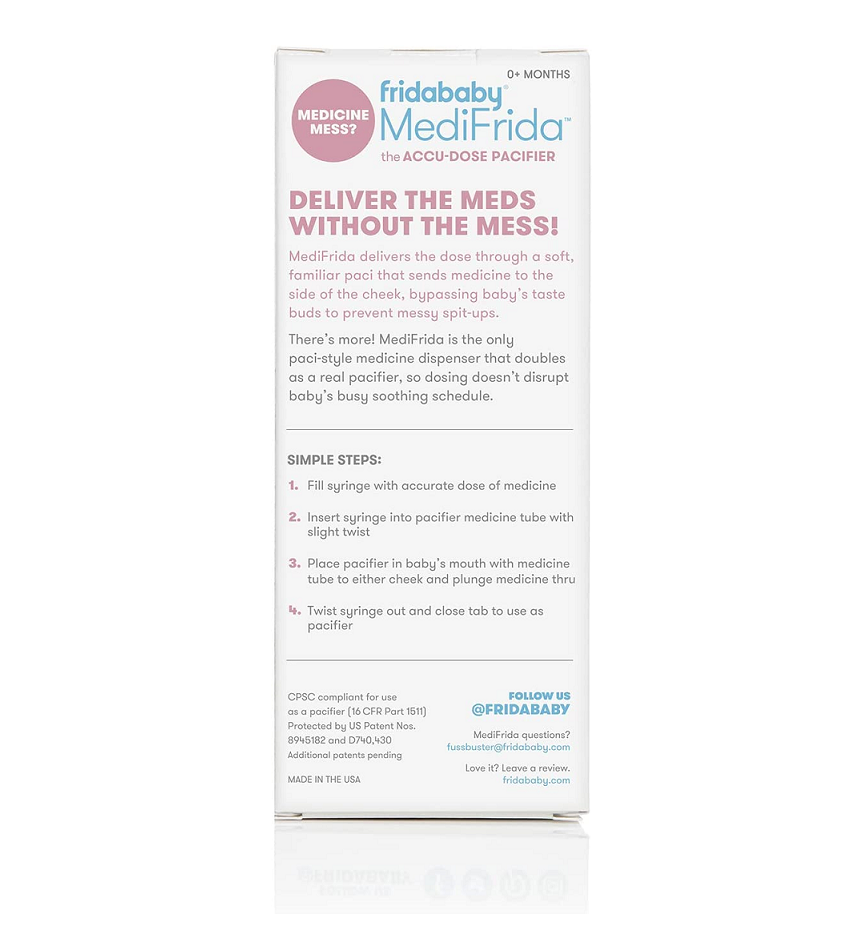 Fridababy – MediFrida The Accu-Dose Pacifier – The Toys Boutique