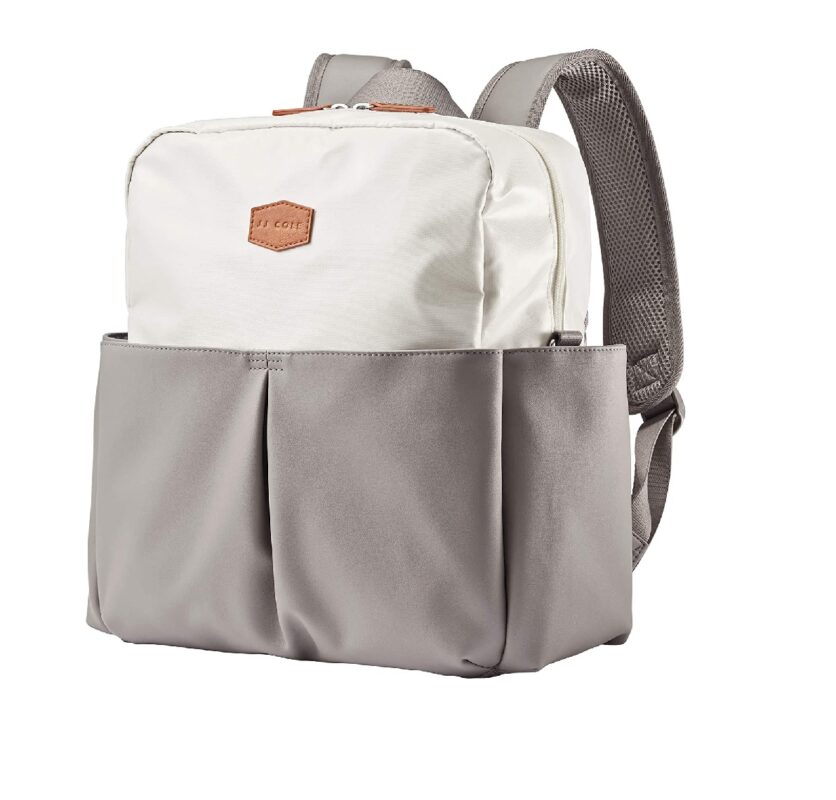 JJ Cole – Popperton Boxy Backpack Diaper Bag Grey – The Toys Boutique