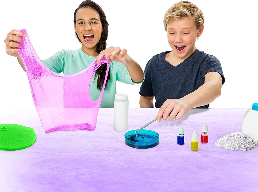 Spin Master – Kinetic Sand Slime Lab Activity Kit – The Toys Boutique