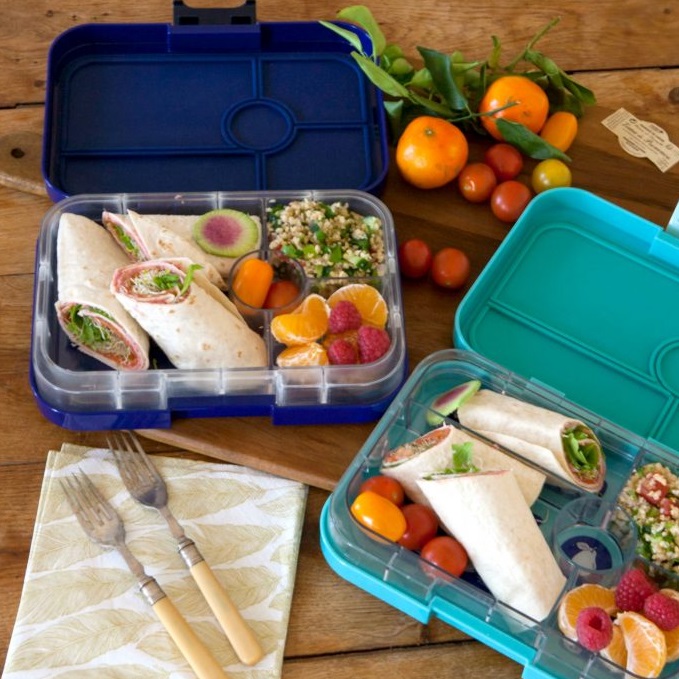 Yumbox – Panino Tray Insert 4 Compartments – Shark – The Toys Boutique